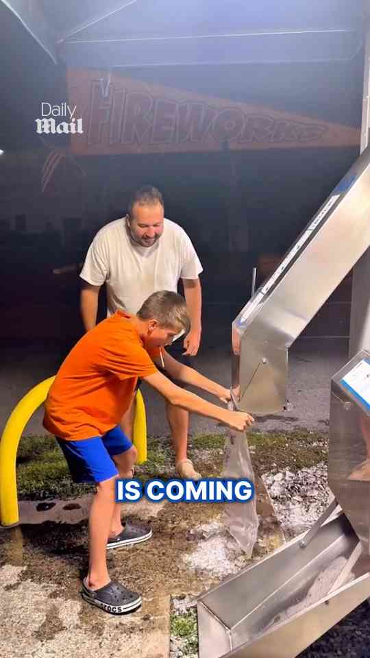 Dad pulls off ice-cold prank on unsuspecting son