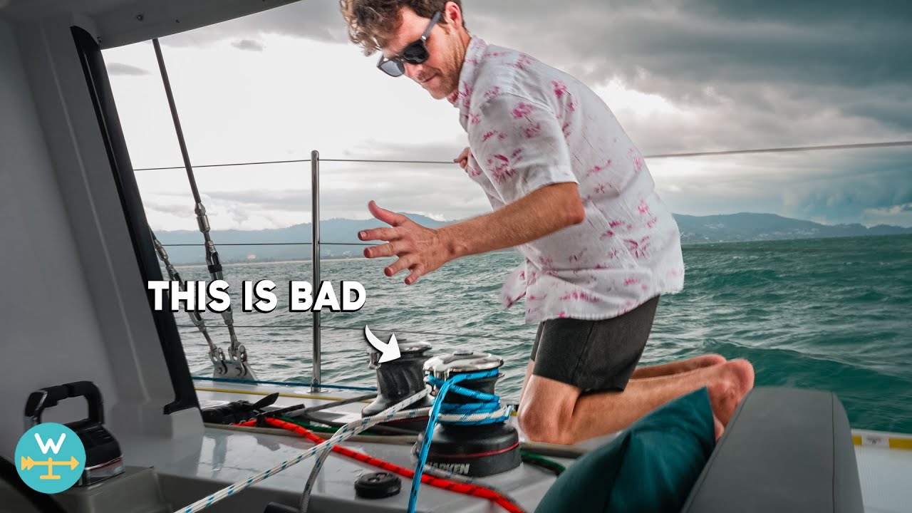 Discovering our new sailboat