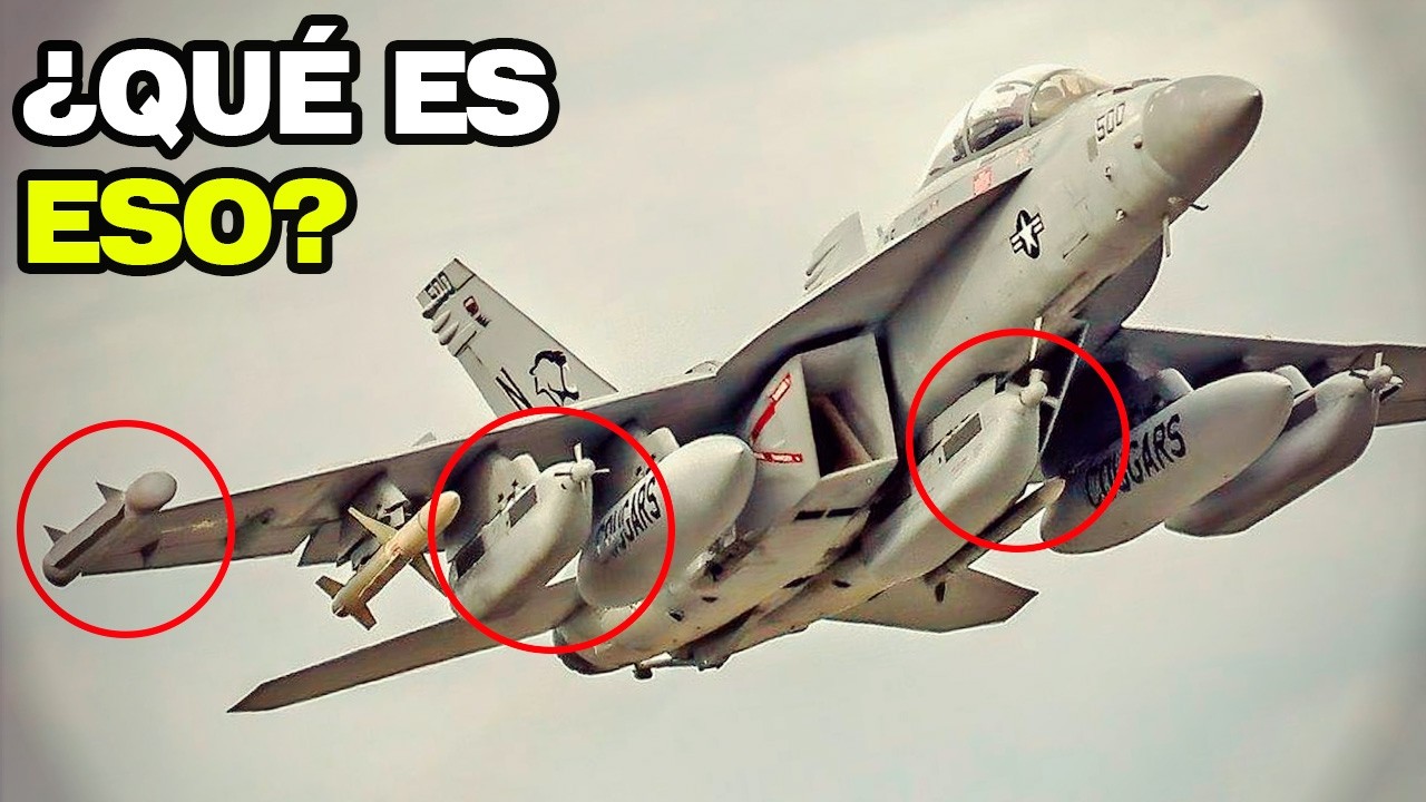 ¿Cómo funcionan los aviones de guerra electrónica? ️