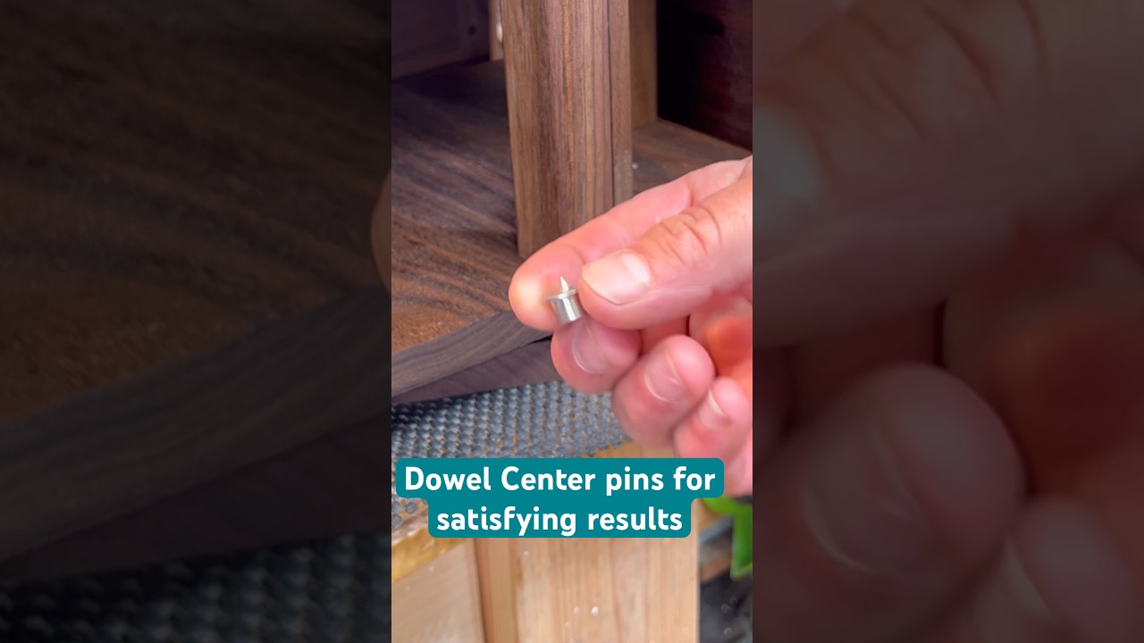 Use dowel centering pins for alignment of other things #diy # ...