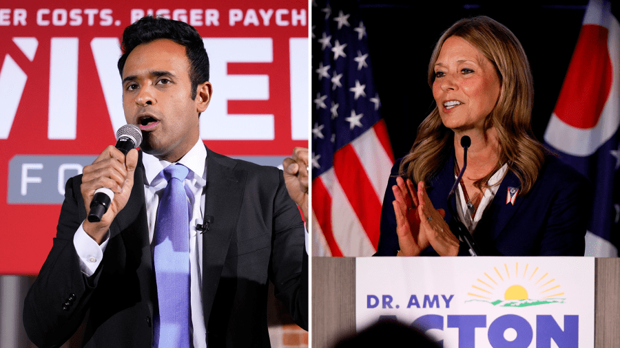 Democrats accuse Vivek Ramaswamy of hypocrisy over COVID-19 remarks