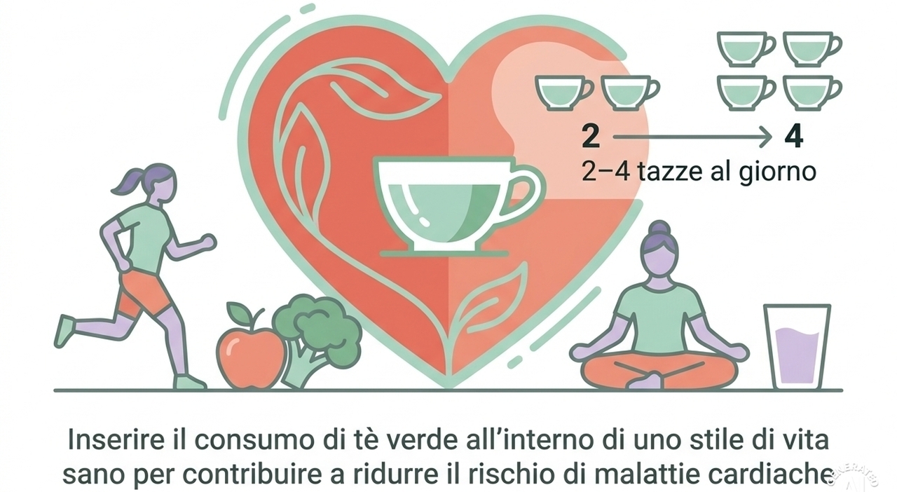 Bere tè verde ogni giorno fa bene al cuore e alla circolazione: cosa ...