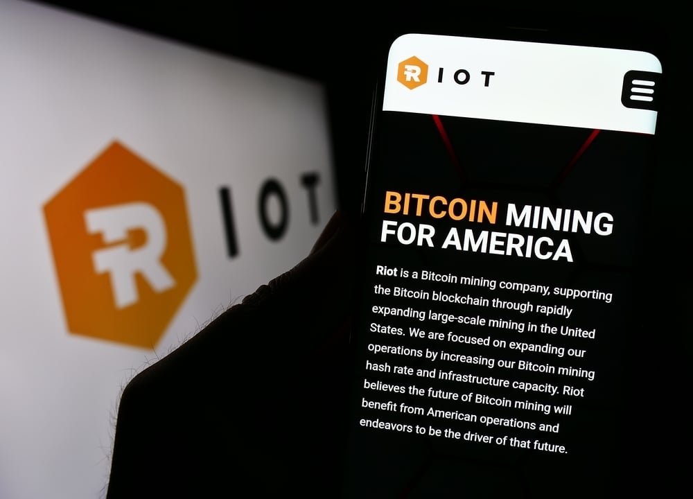 Riot Platforms stock is flying today: What's happening?