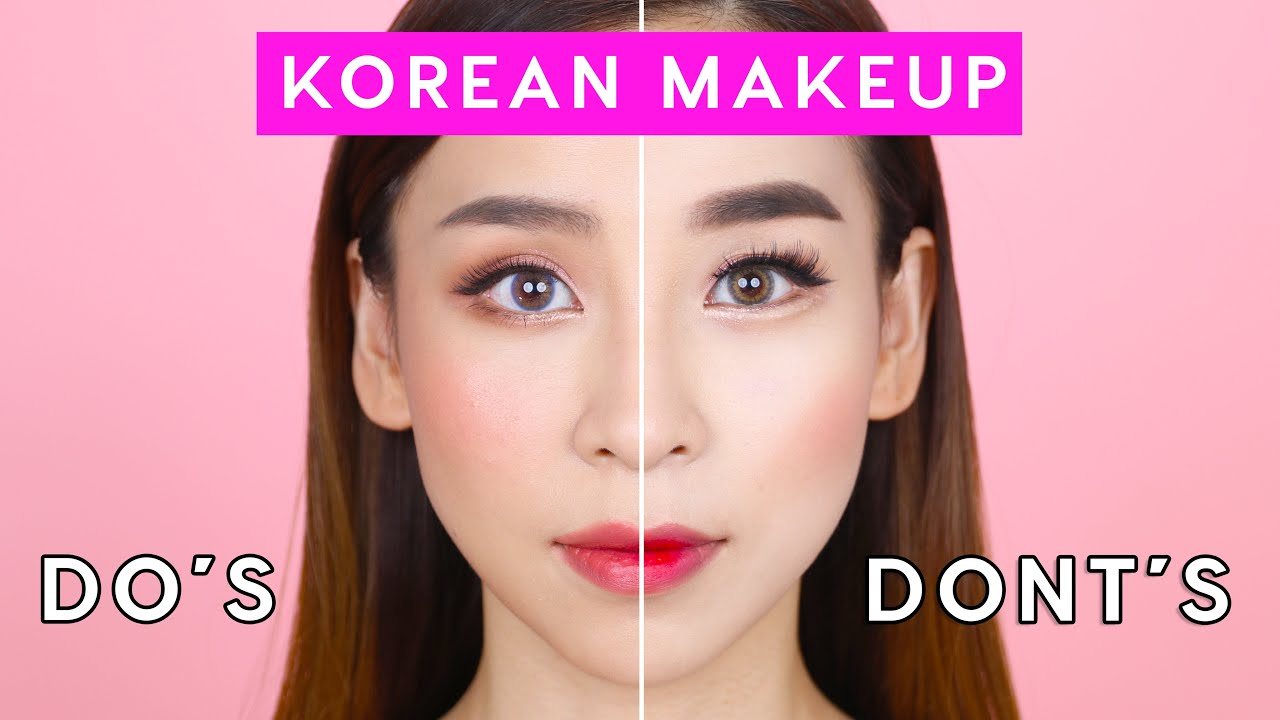 Do's and don'ts of Korean makeup