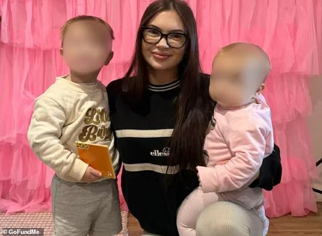 Woman left fighting for life after being found alongside her young kids ...