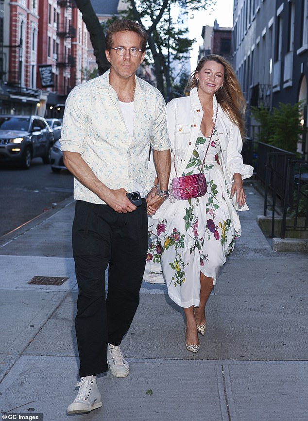 Report: Blake Lively rants at Ryan Reynolds who 'listens' in silence