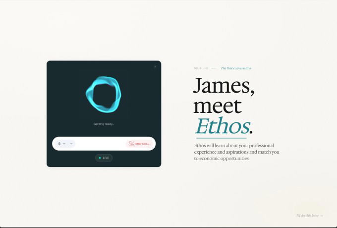 Ethos raises $22.75M from a16z for its expert network with voice onboarding