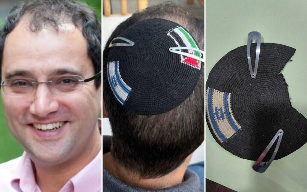 Keeping his head: Educator detained for dual Israeli-Palestinian flag ...
