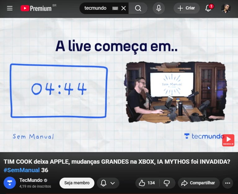 Bug no YouTube trava navegadores e consome até 7 GB de RAM; entenda o ...