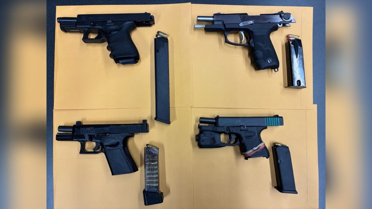 Charlotte traffic stop leads to 4 arrests, guns seized, one with ...