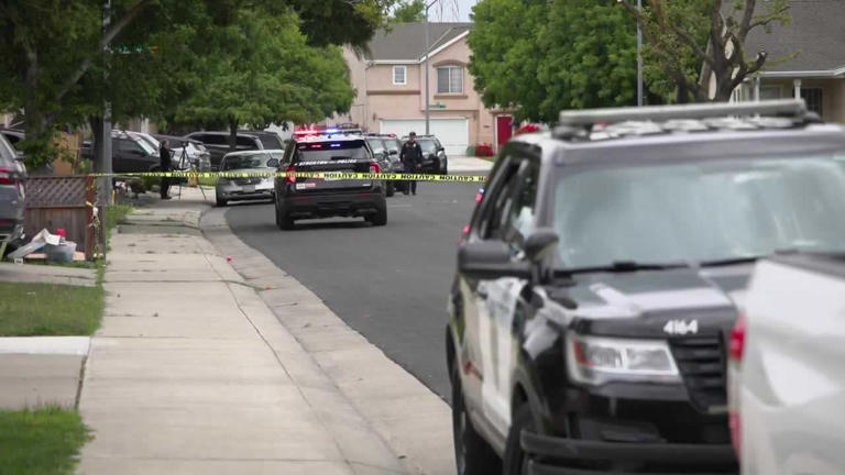Stockton police release video footage in deadly shooting of ax-wielding man