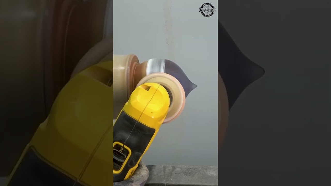 Watch me create a stunning woodturning lamp