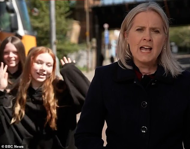 Moment BBC News descends into chaos as live report is taken over by ...