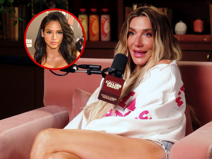 Kesha gets choked up talking about Cassie on 'Call Her Daddy'