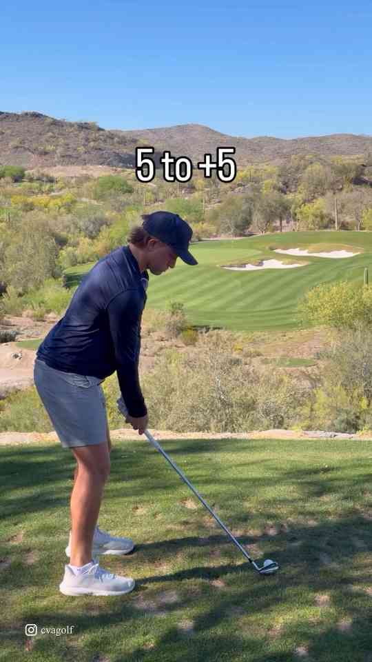 Some swings you practice… and some are just built different ⛳🔥