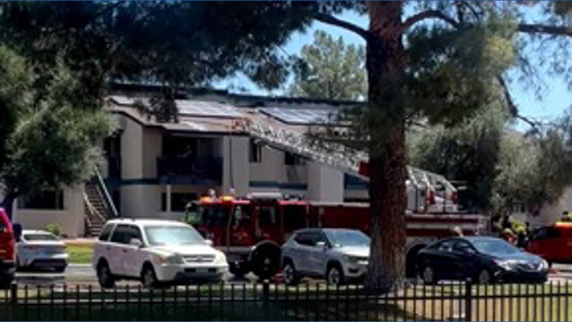 First alarm apartment fire in Phoenix
