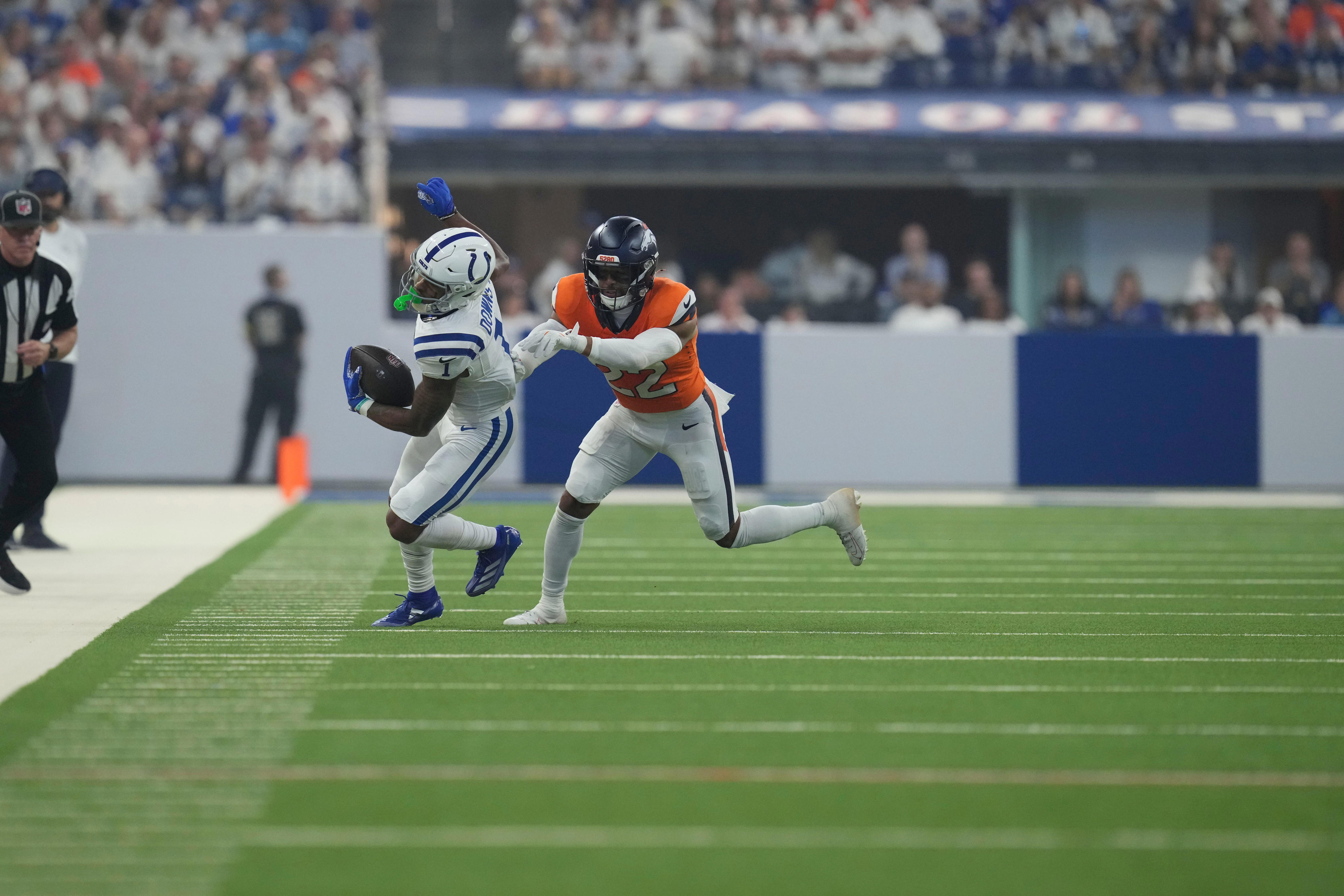 Colts Josh Downs on facing younger brother Caleb 'all game' vs. the Cowboys
