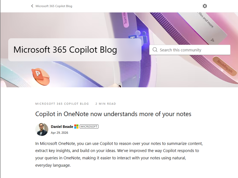 「OneNote」の「Copilot in OneNote」が画像や表などの認識に対応 ～より正確な回答が可能に／タスク管理のチェックボックス ...