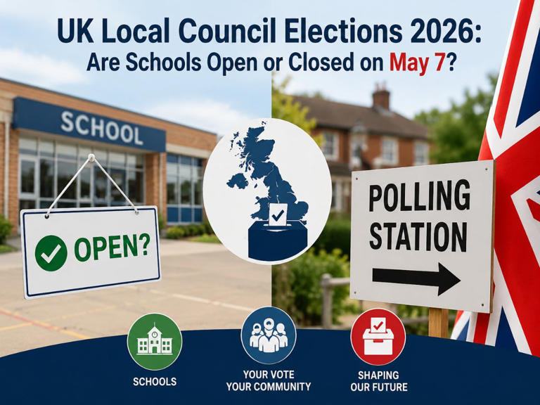 UK local council elections 2026: Are schools open or closed tomorrow ...