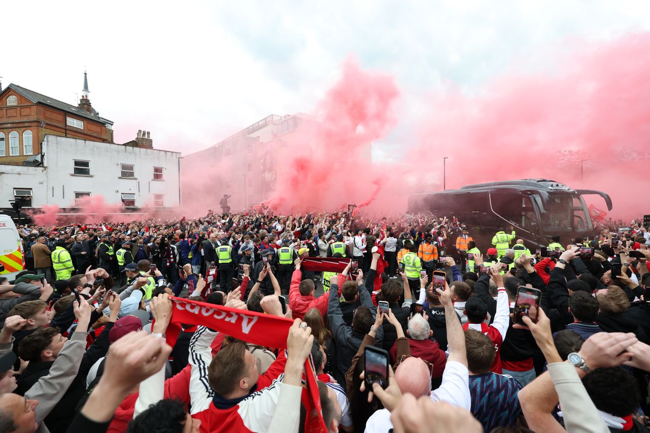 Arsenal schedule provisional victory parade one day after Champions ...