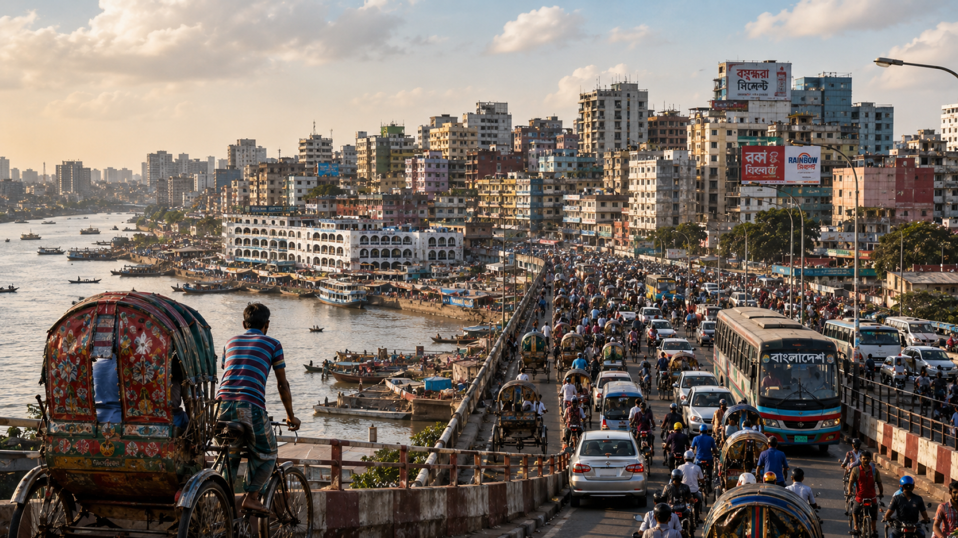 Dhaka, Bangladesh: Rickshaws, rising waters, and the megacity at a ...