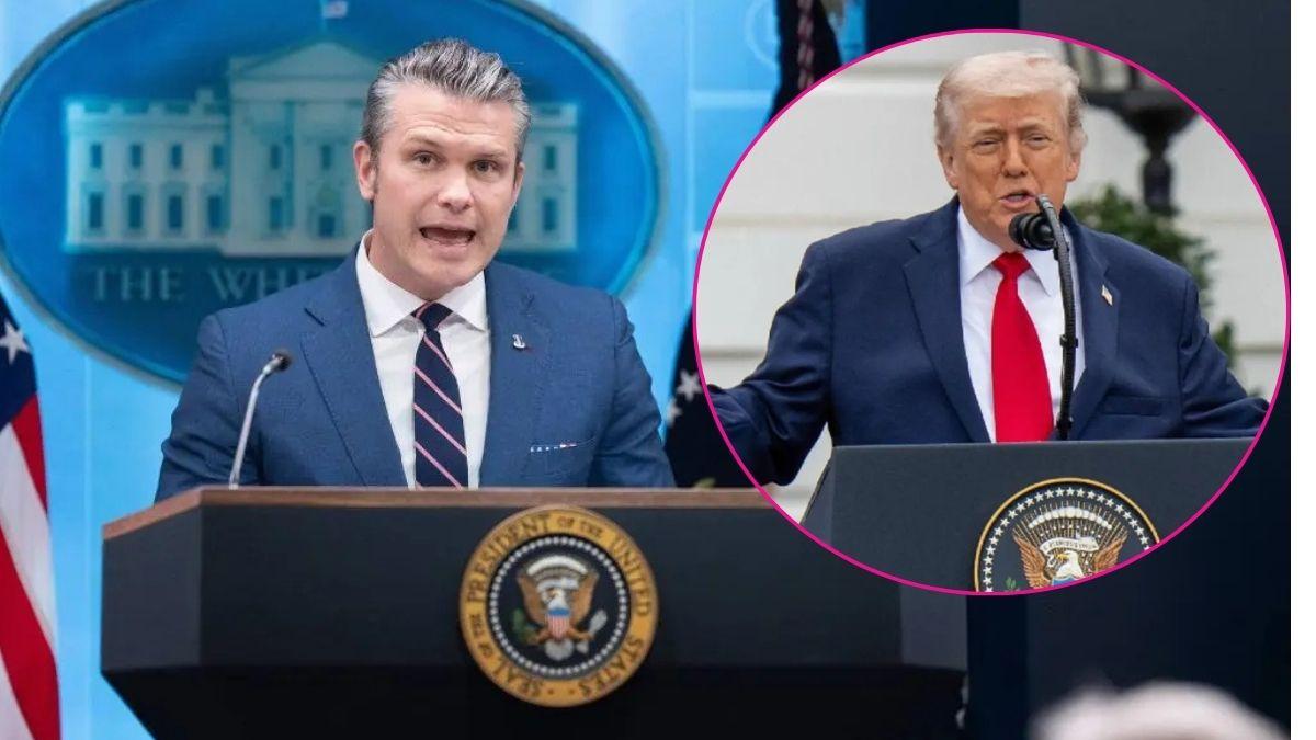 Annoyed Pete Hegseth snaps at reporter who claims Donald Trump changed ...