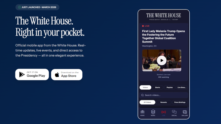 Official White House app contains code to bypass GDPR banners and paywalls