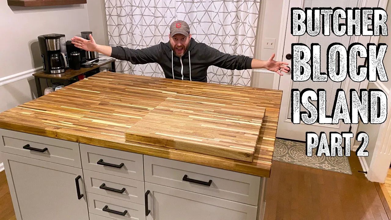 I built a kitchen island you won’t believe! 🛠️