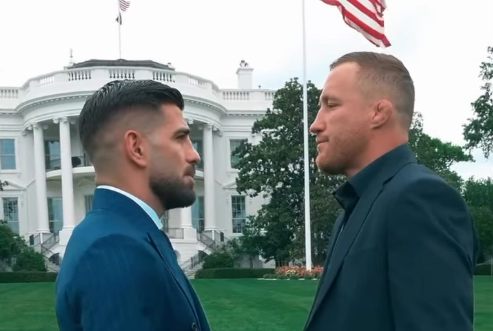 Joe Rogan: Ilia Topuria as 4-1 favorite over 'war hammer' Justin ...