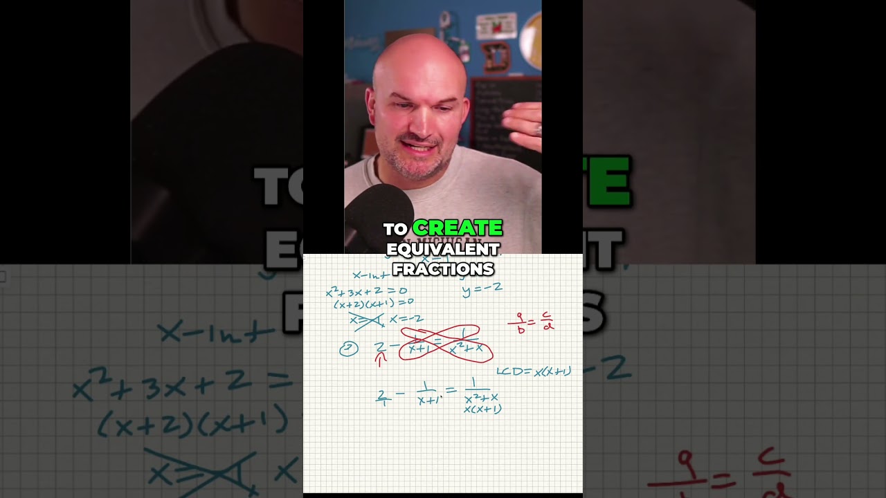Simplifying fractions: finding the greatest common denominator
