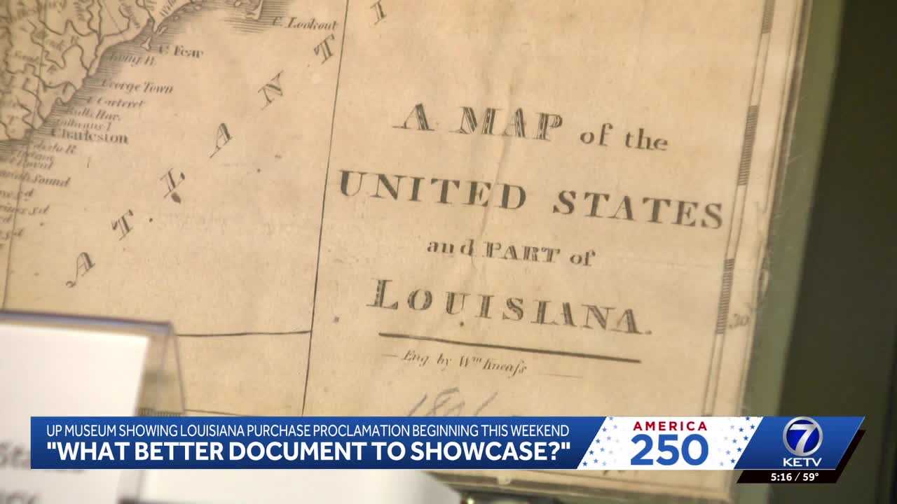 Union Pacific Museum to feature Louisiana Purchase Proclamation as new ...