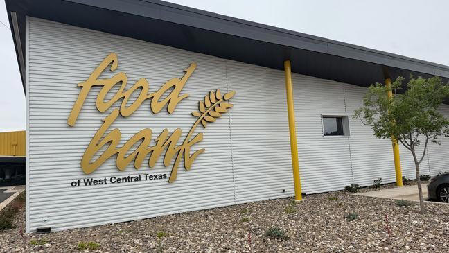 45,000 pounds of dry goods donated to the Food Bank of West Central Texas
