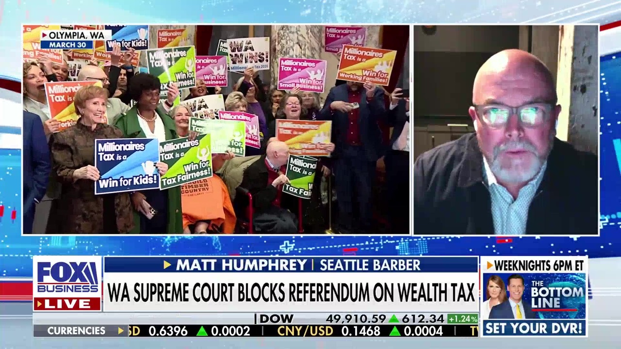 Washington state 'millionaires tax' sparks small business fears