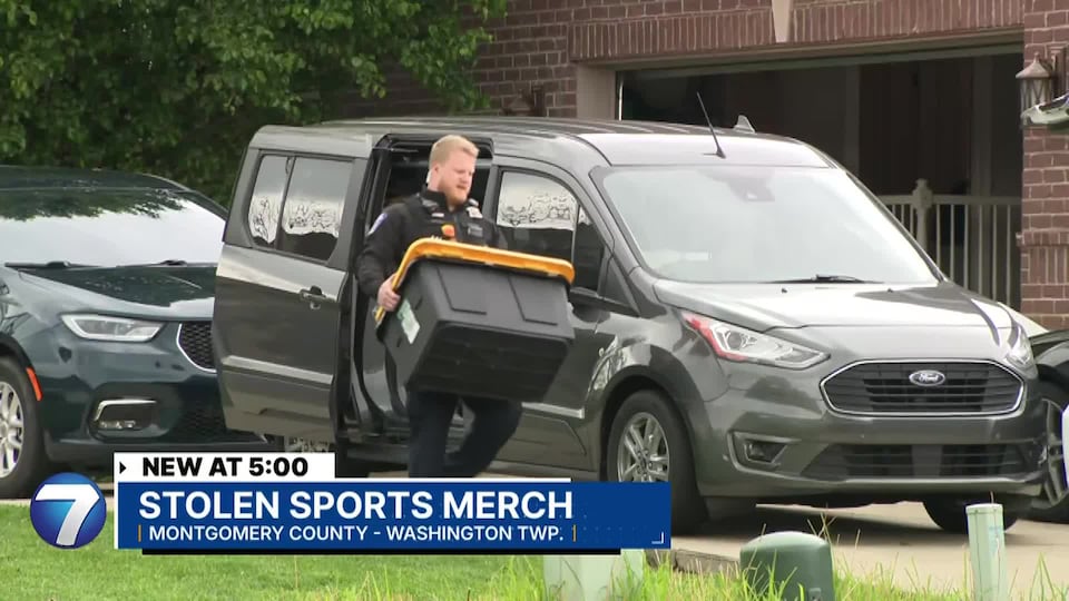 Miami Twp. Police investigates stolen sports merchandise