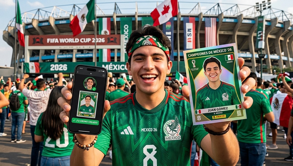 Cómo hacer tu estampa del álbum del Mundial 2026 con Gemini | Paso a paso