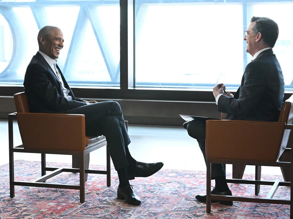 Barack Obama responds to calls for Stephen Colbert to become president