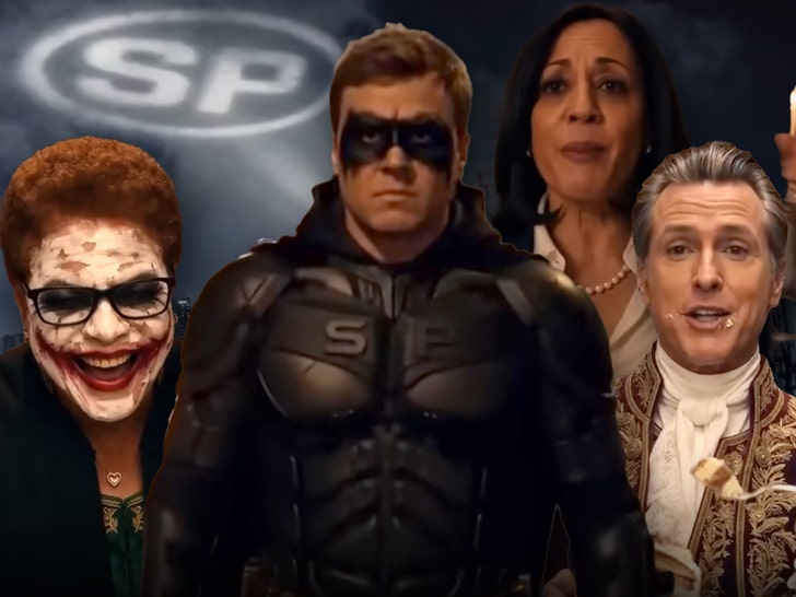 Spencer Pratt trolls prominent Democrats in Batman-inspired political ad