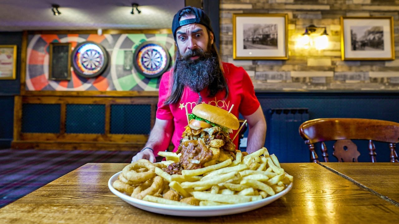 Clocktower’s undefeated burger challenge | BeardMeatsFood