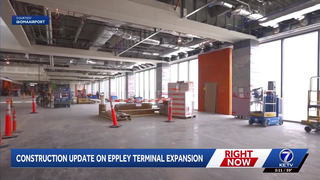 Eppley Airfield terminal expansion project nears new milestone as ...