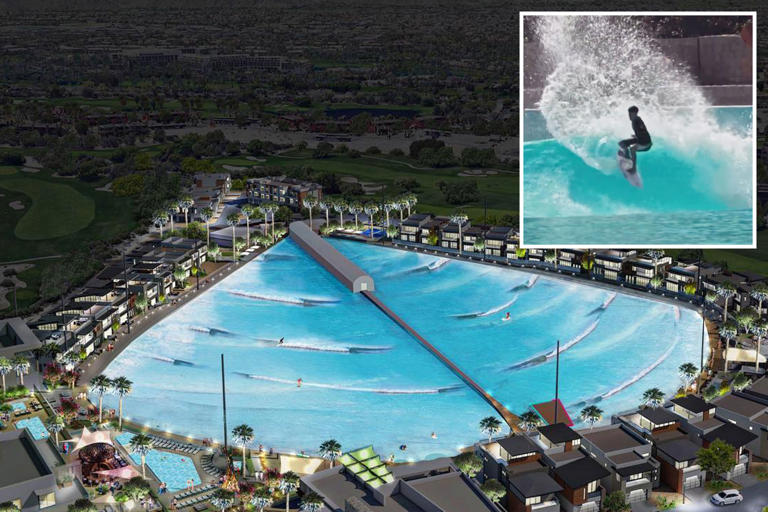California’s huge new surf park promises 1,000 waves an hour, luxe ...
