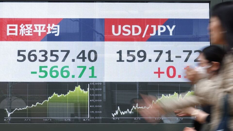 Asian markets today: Japan's Nikkei surges over 4% to hit 62,000 for ...