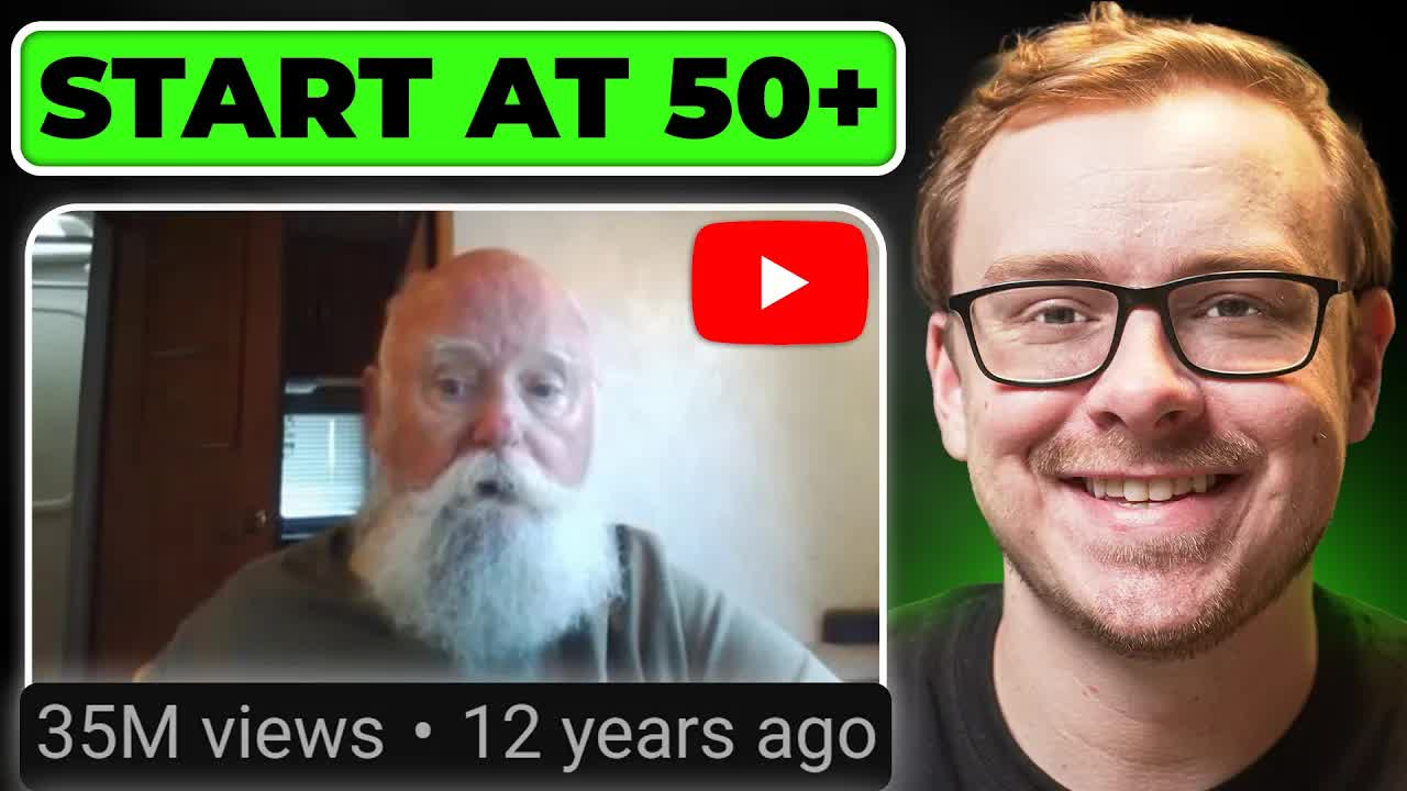 Start a YouTube channel at 50+ easily!