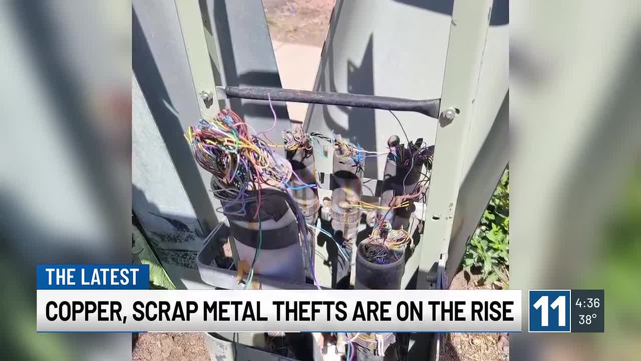 Metal thefts rising in Colorado Springs, one business being ...