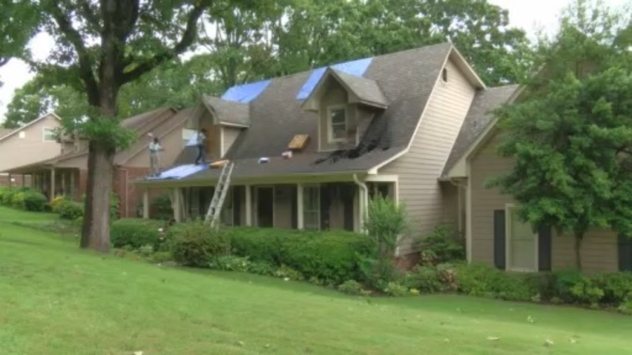 North Little Rock homeowner speaks after lightning strike sparks house fire