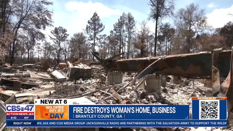 Highway 82 fire destroys woman's home and business