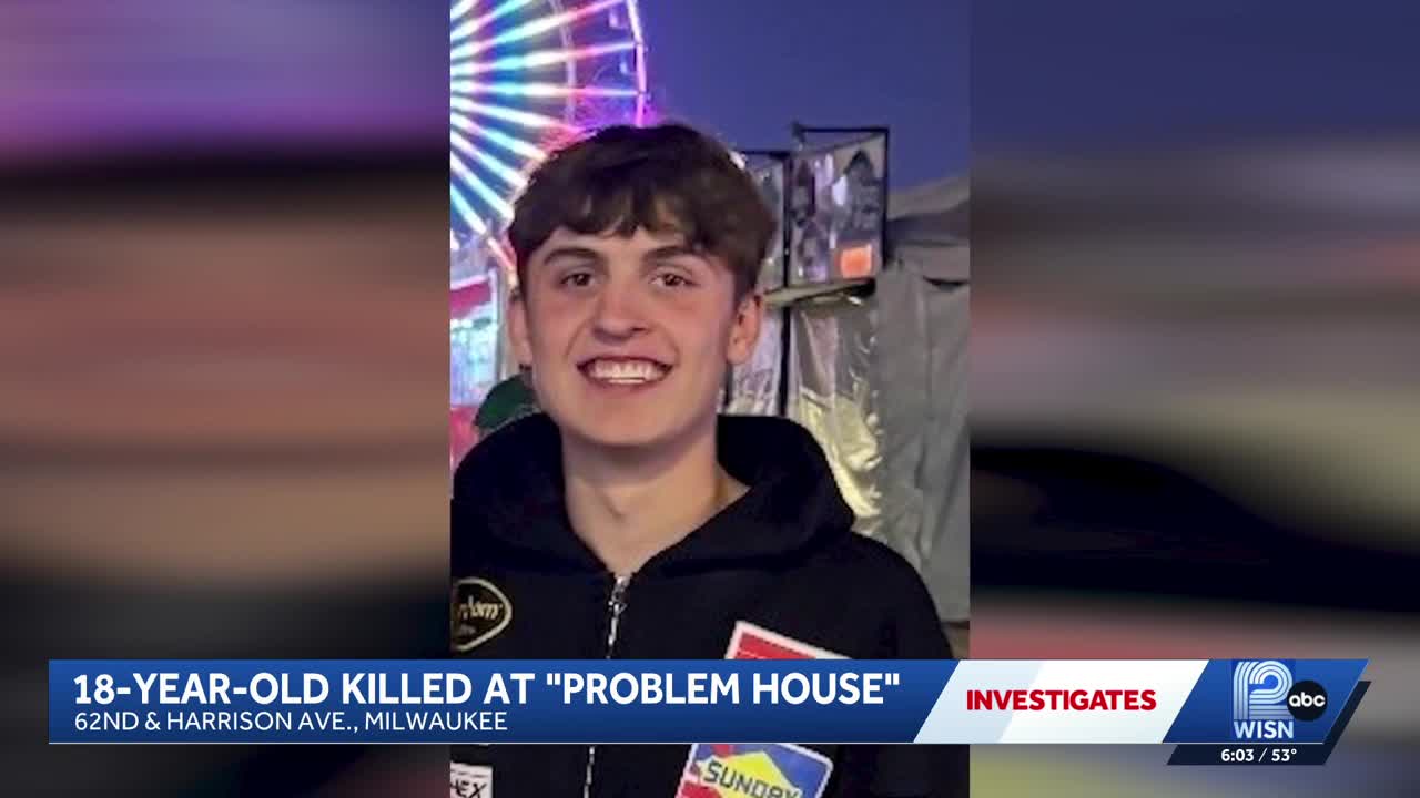 Family identifies 18-year-old man shot dead at 'problem house'