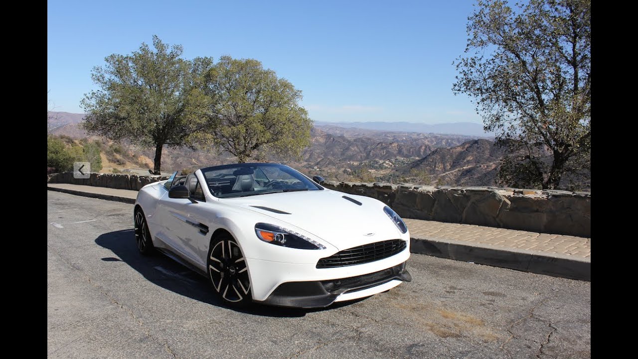2016 Aston Martin Vanquish Volante walkaround + exhaust (no talking) (ASMR)