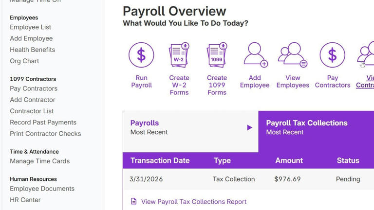 Patriot Software Payroll