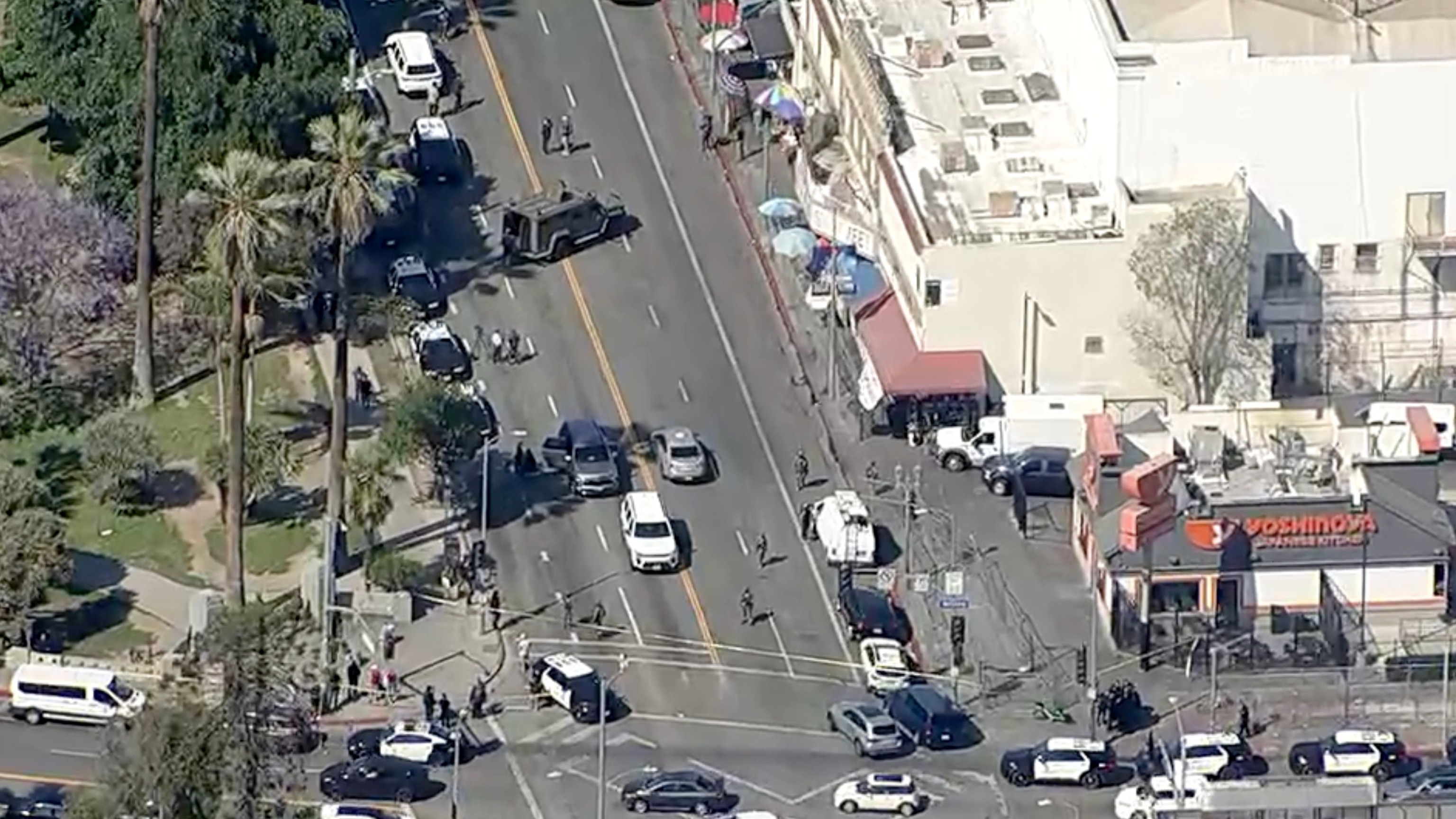 Fed raid 'open-air drug market near Los Angeles' MacArthur Park