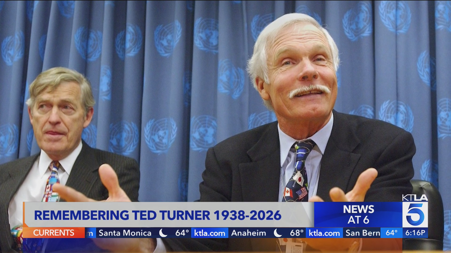 Ted Turner, founder of CNN, dies at 87